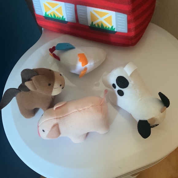 Carter's | Toys | Carters My Happy Barnyard Playset Plush Farm Animals ...